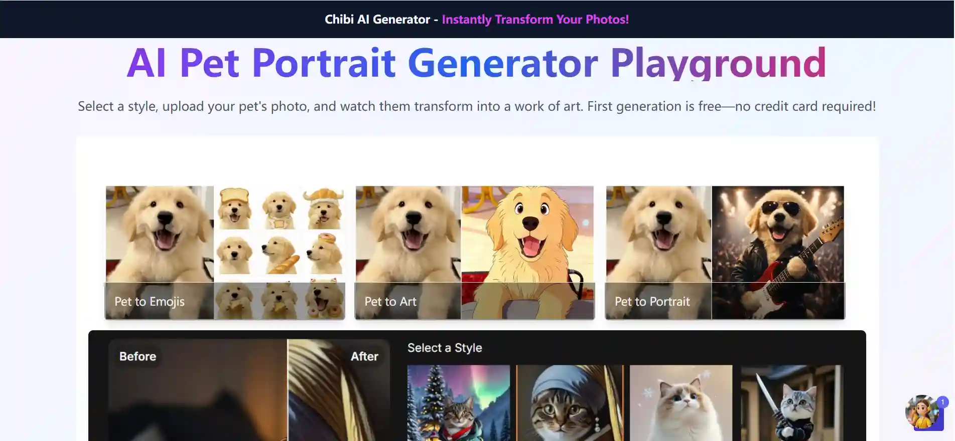 Free AI Custom Chibi Generator | Pose & Expression Control